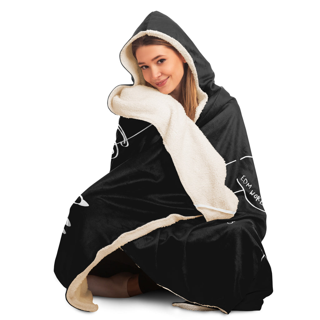 EDM Hooded Blanket – edmworldshop.com
